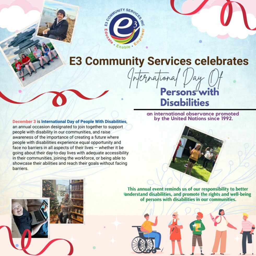E3 Community Services Inc. | We strive to Educate, Enable and Empower ...